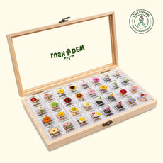 All-in-One Kitchen Garden Seed Bank with Seed Storage Box | LUSH & DEW
