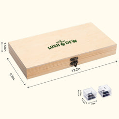 All-in-One Kitchen Garden Seed Bank with Seed Storage Box | LUSH & DEW